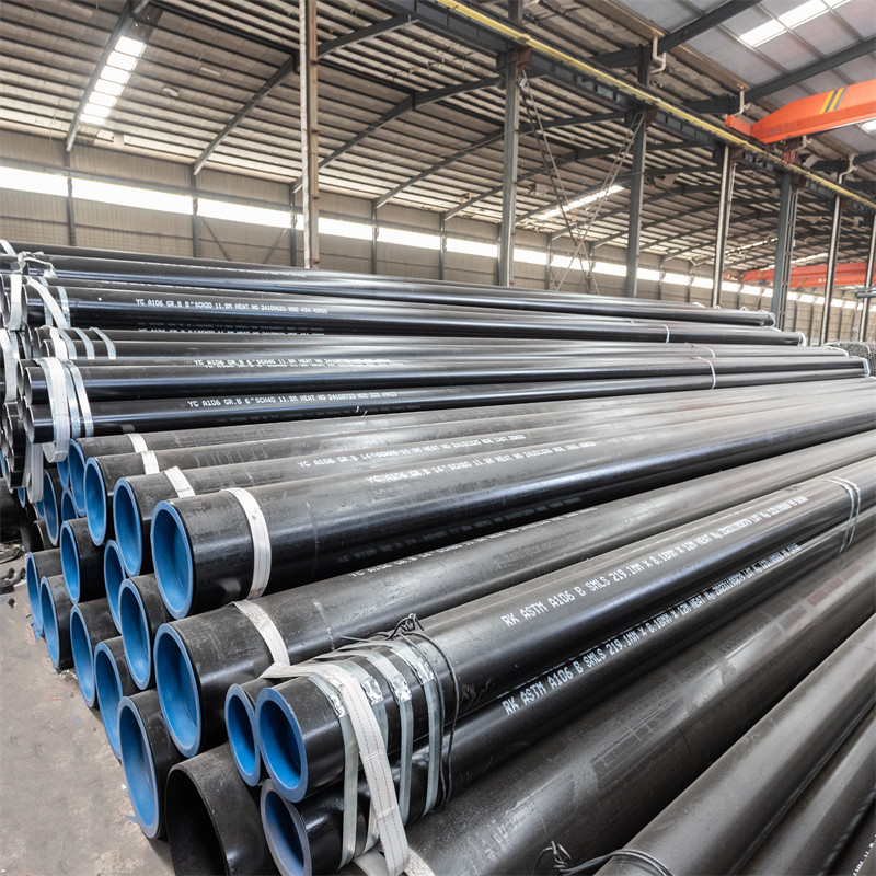 Seamless Steel Pipe For Oil And Gas Industry ASTM A53 Carbon Steel Pipeline